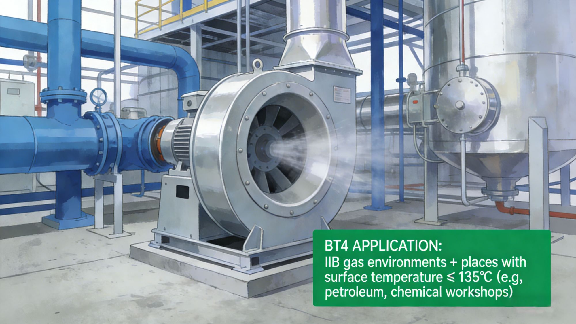 For explosion-proof centrifugal fans, customers often ask: what does ...